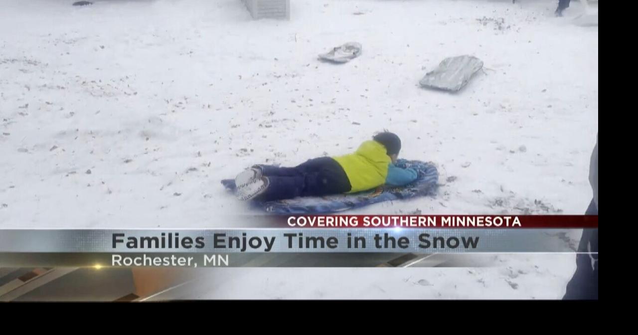 Families enjoy time in the snow following winter storm | Video | kimt.com