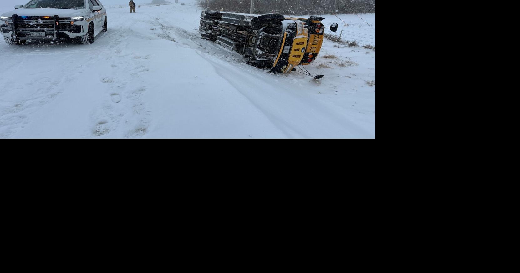 School bus overturns in Buchanan County | News | kimt.com