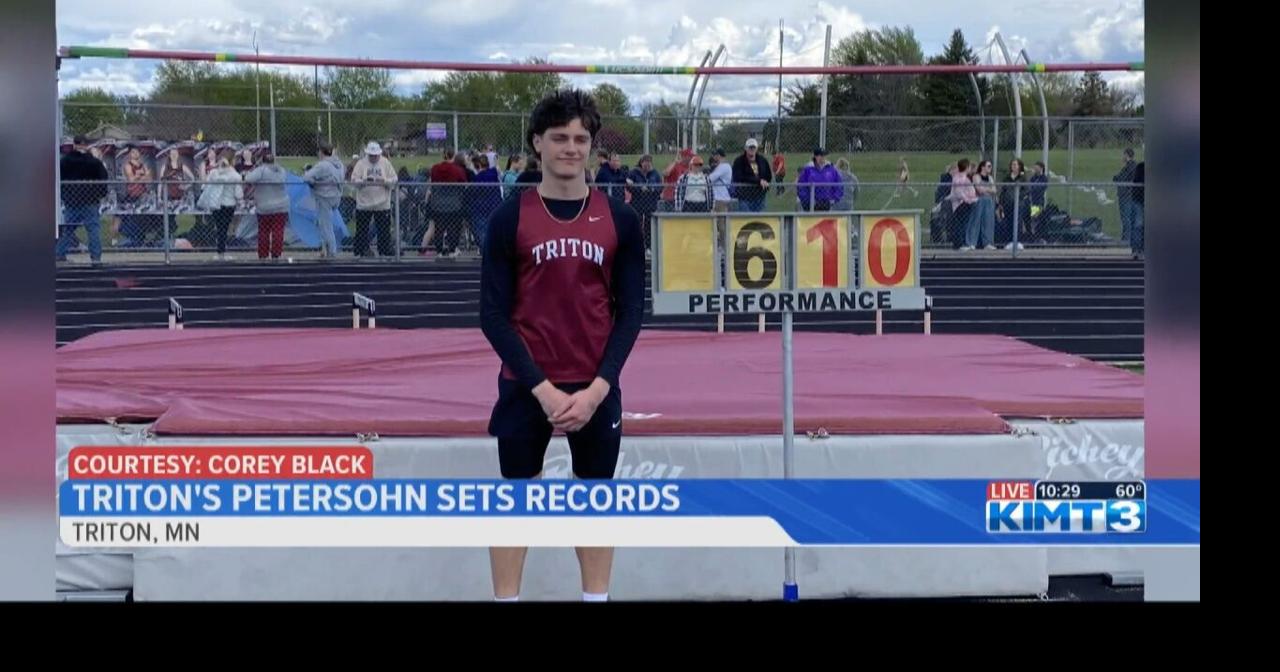 Triton track and field athlete breaks records at True Team Meet ...