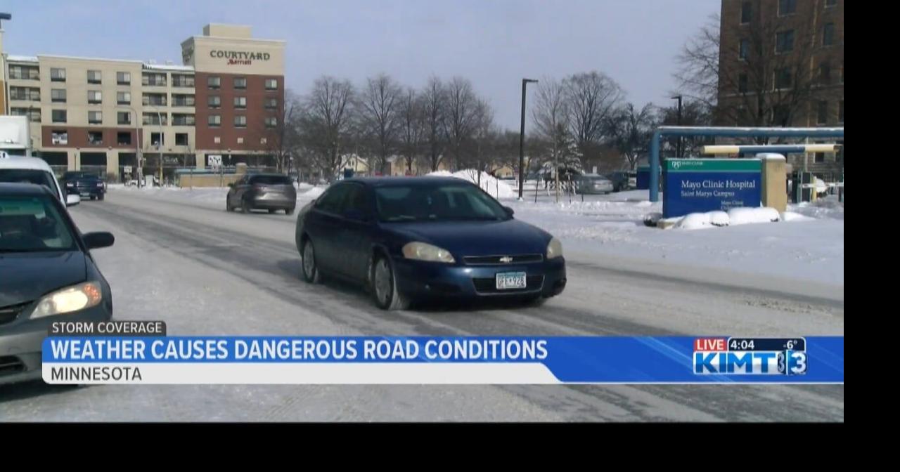 Minnesota State Patrol responds as weather causes dangerous road ...