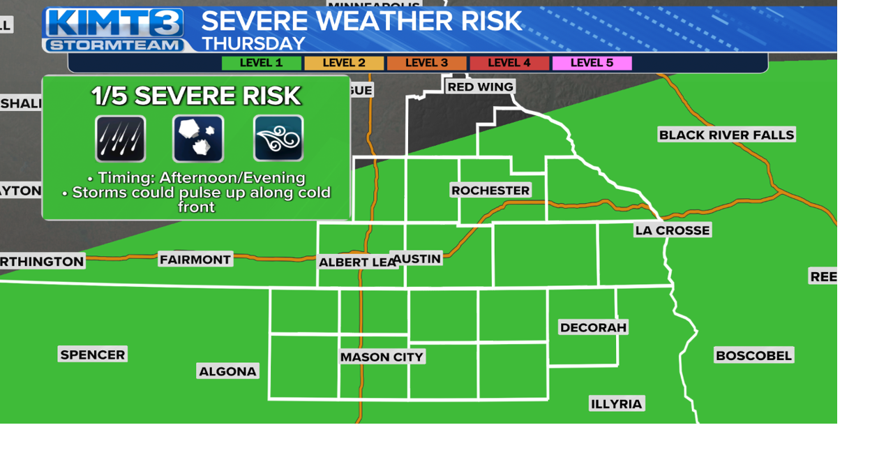 StormTeam 3: Isolated storms this afternoon, great weekend ahead | News ...