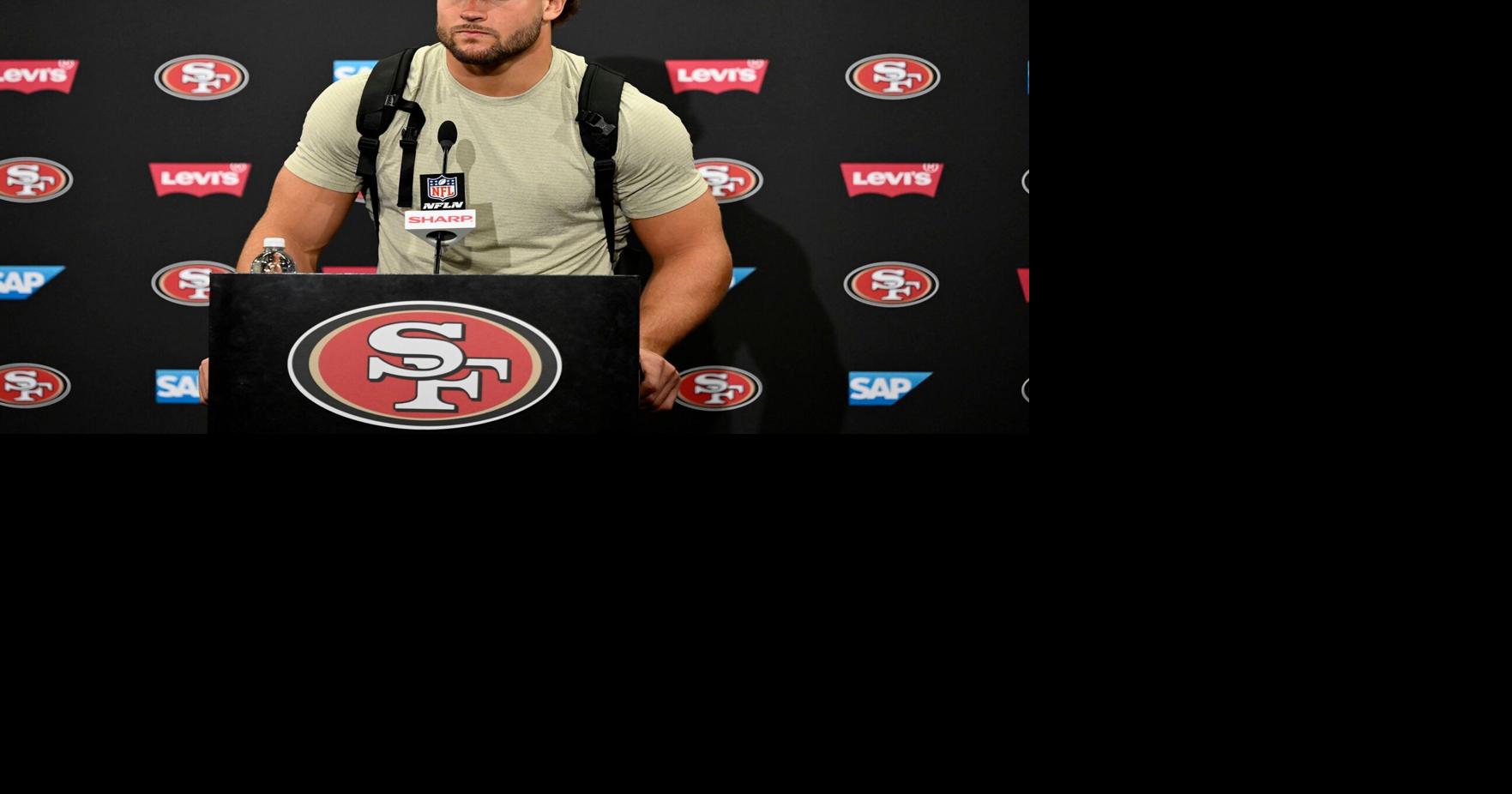 49ers Lineman Nick Bosa Crashes Teammates Interview To Show Support