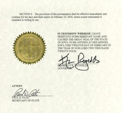 Gov. Reynolds Extends Harvest Proclamation | | kimt.com