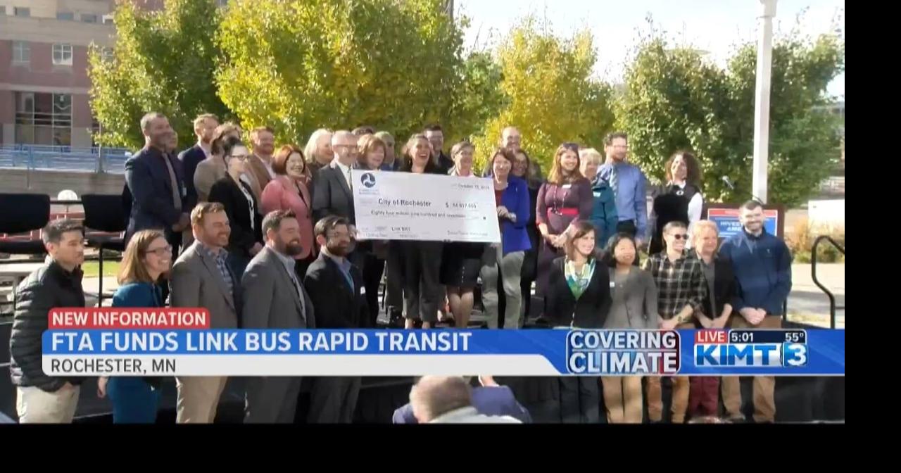 City of Rochester receives $84 million FTA grant for Link Bus Rapid ...