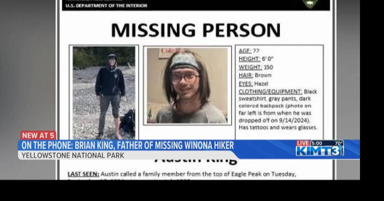 Father of missing Winona man asks Yellowstone National Park hikers for ...
