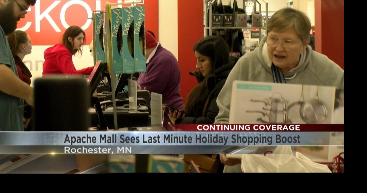 Apache Mall sees last minute surge of holiday shoppers | News | kimt.com