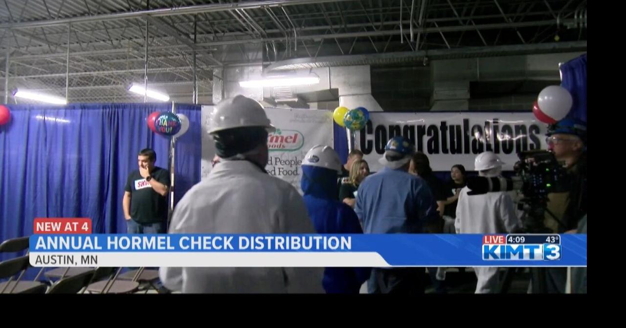 Hormel's 85th annual profit sharing check distribution | Minnesota ...