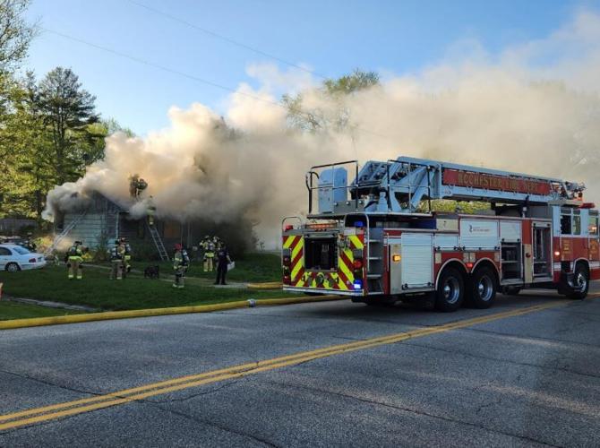Crews respond to early morning house fire in Rochester | Local | kimt.com