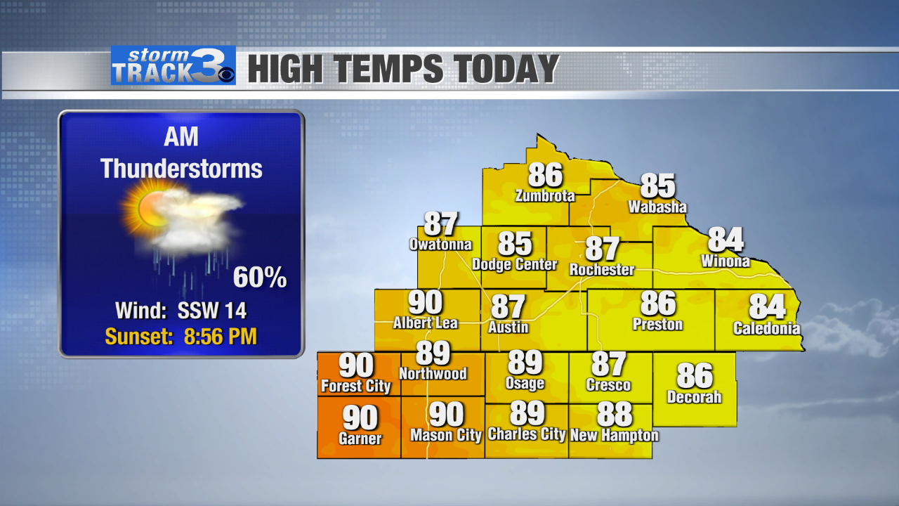 StormTrack 3: Severe threat Friday night, dangerous weekend heat | News ...