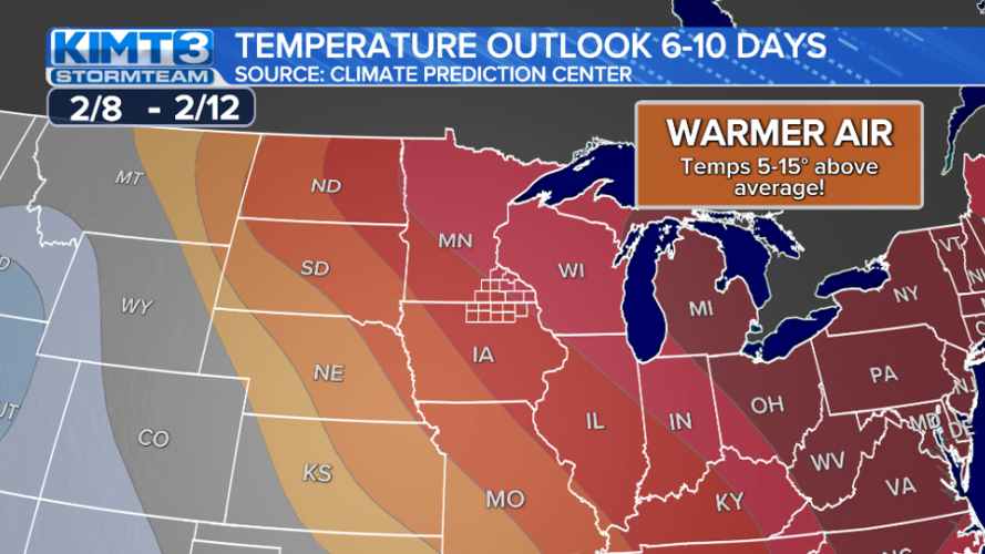 Weekend Warm-up: Mild temperatures on the way | News | kimt.com