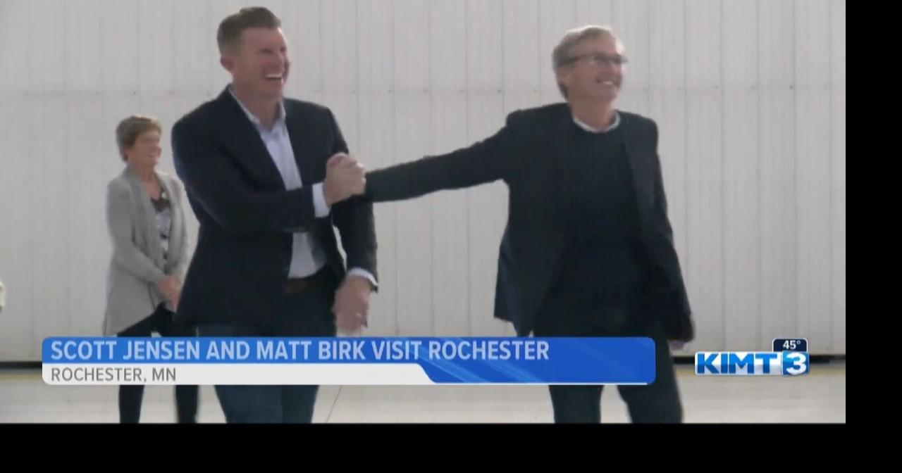 Minnesota Governor Candidate Scott Jensen visits Rochester | News ...