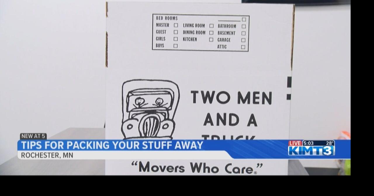 Tips for Packing Your Stuff Away | News | kimt.com