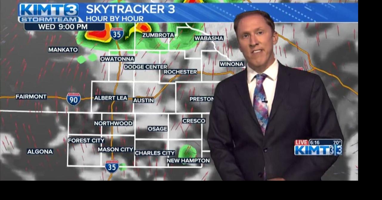 Chief Meteorologist Aaron White is tracking more rain for Thursday ...