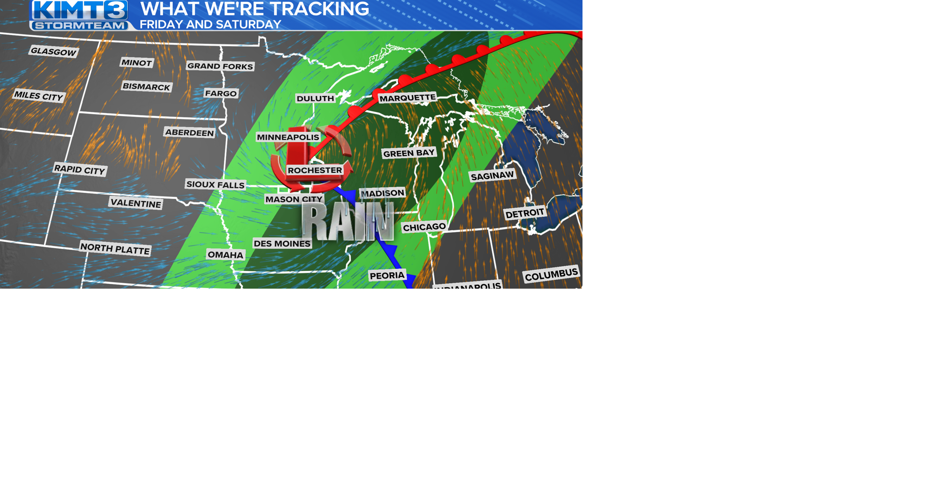 Our next weather maker will bring a good deal of rain on Friday and ...