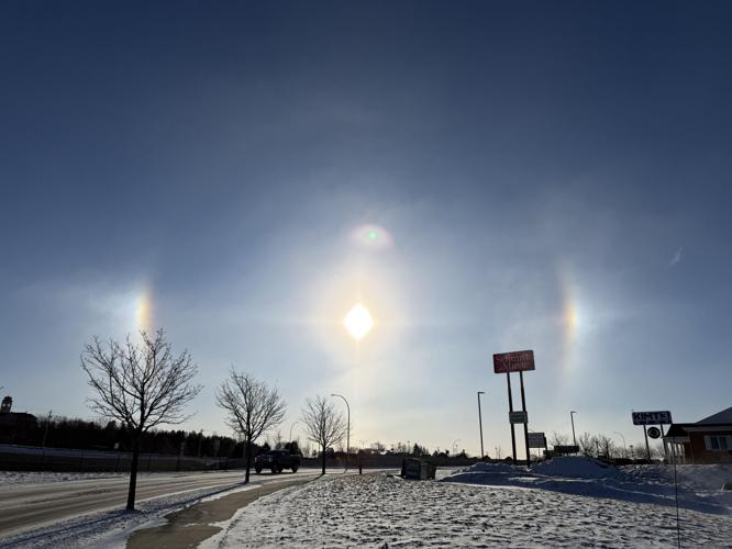 Sun dog shines bright Monday morning | News | kimt.com