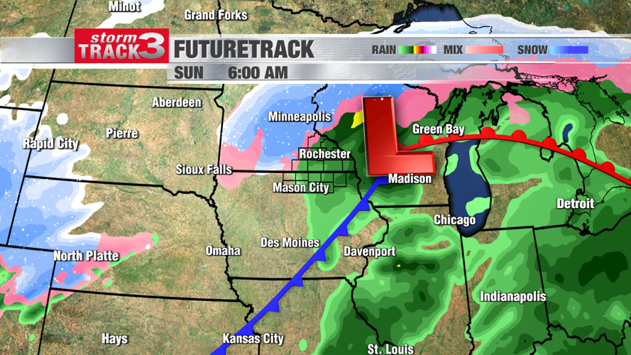 StormTrack 3: Warmup commences, soggy weekend ahead | News | kimt.com