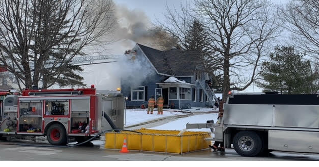 House fire Monday afternoon in Wykoff | News | kimt.com