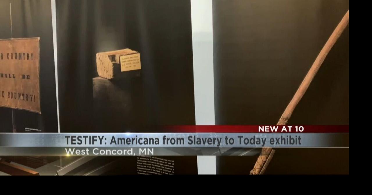 TESTIFY: 'Americana from Slavery to Today' exhibit on display in West ...