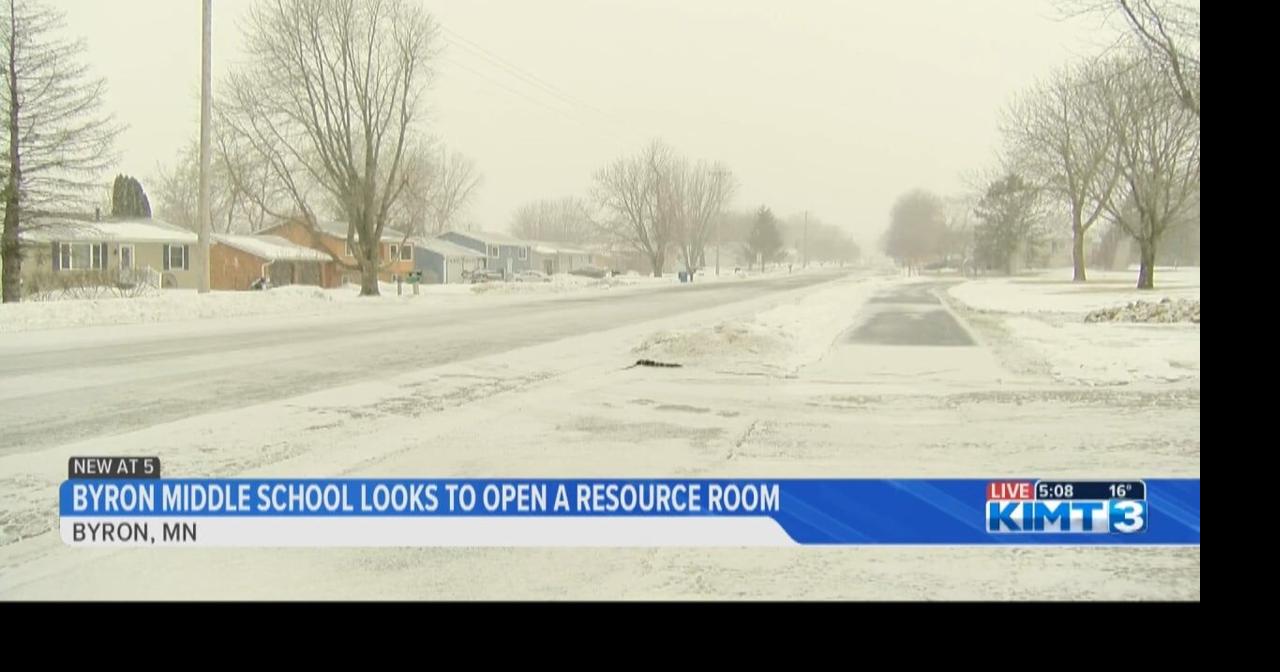 Resource Room at Byron Middle School | News | kimt.com