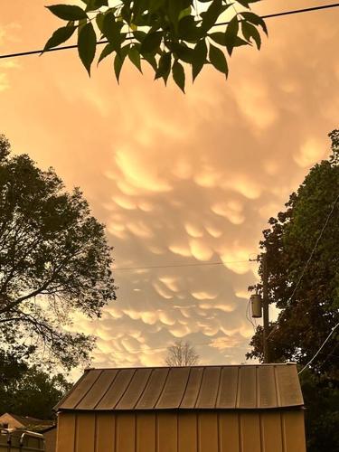 WHAT A VIEW! Take a look at these clouds that rolled through the area ...