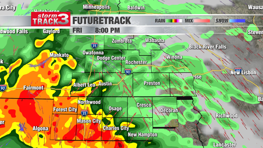 StormTrack 3: Severe storms Friday evening | News | kimt.com