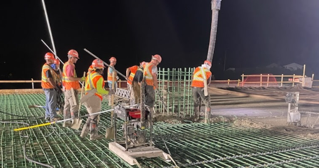 Overnight success: Austin's Fourth Street bridge deck completed ...