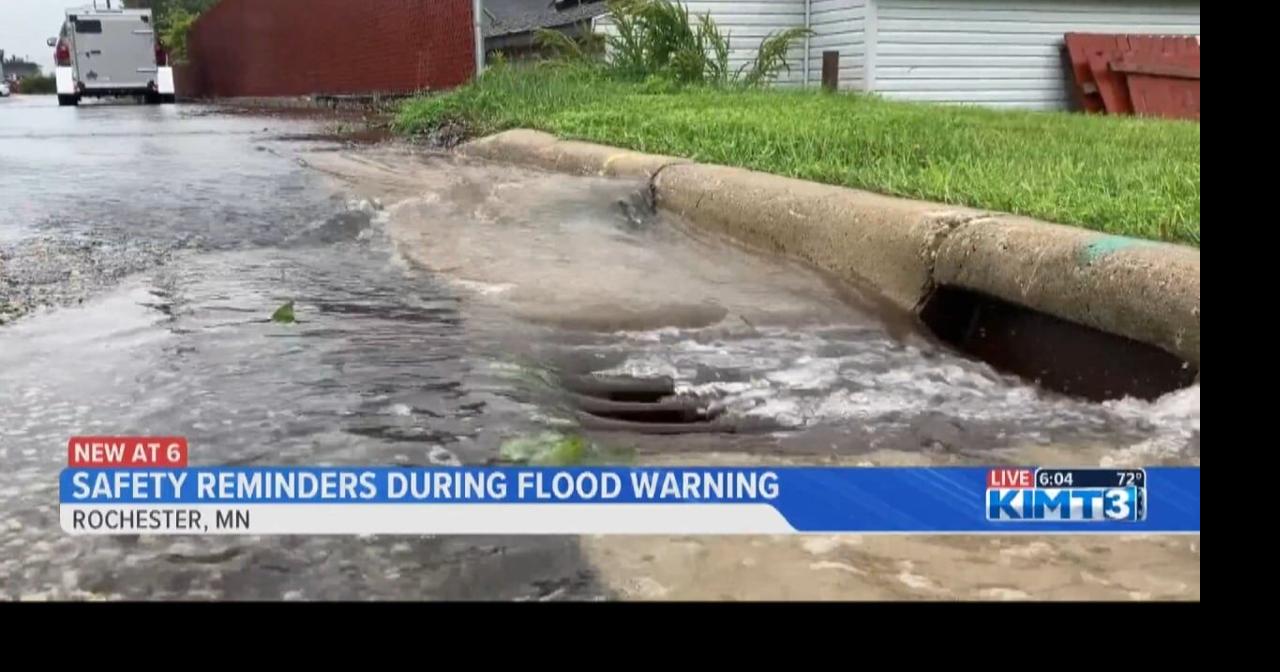 Emergency management shares safety reminders during flood warning ...