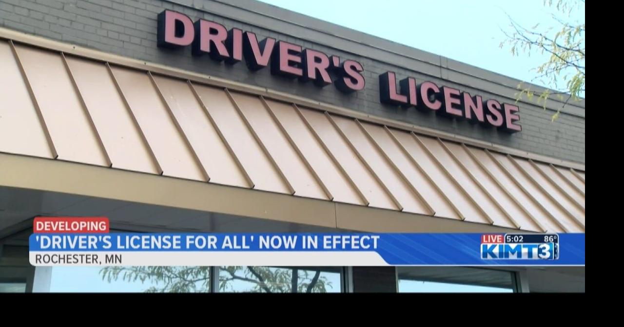 New Minnesota State Law: Drivers License for All Effective Oct. 1st ...