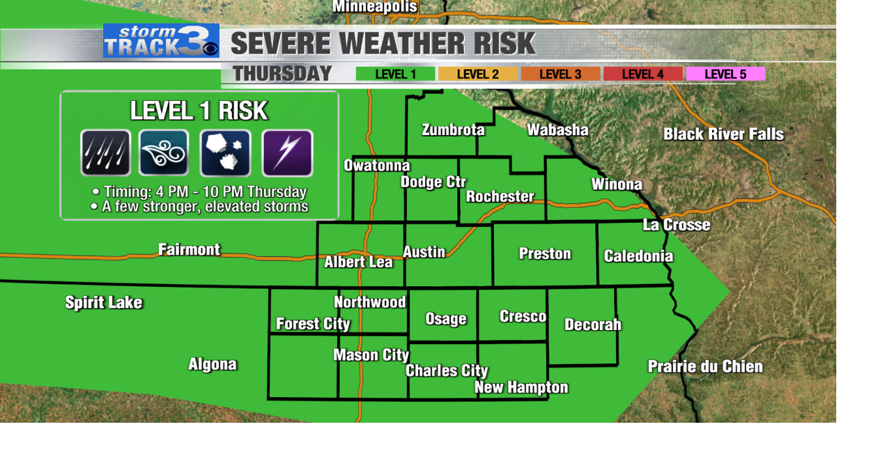 StormTrack 3: Storm chances Thursday, isolated severe weather | News ...