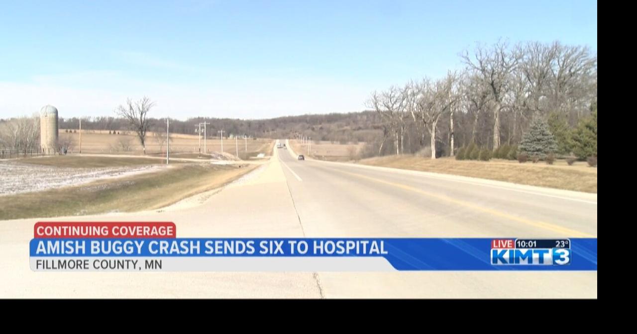 Friday Night amish buggy crash sends six to hospital | Video | kimt.com