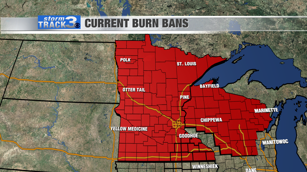 Minnesota statewide burning ban in place Monday | News | kimt.com