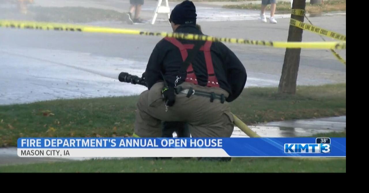 Mason City Fire Department holds annual open house wrapping up fire ...
