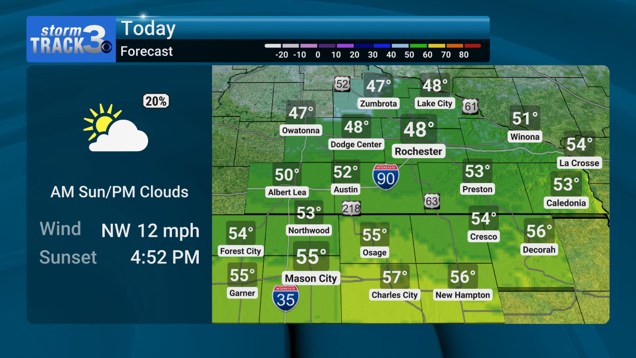 StormTrack 3: Front passing Friday, accumulating snow Saturday | News ...