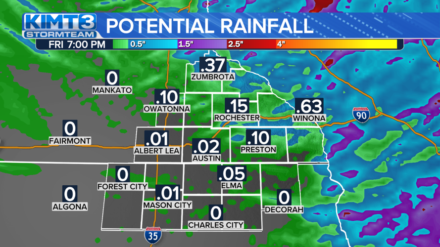 StormTeam 3: Isolated storms this afternoon, great weekend ahead | News ...