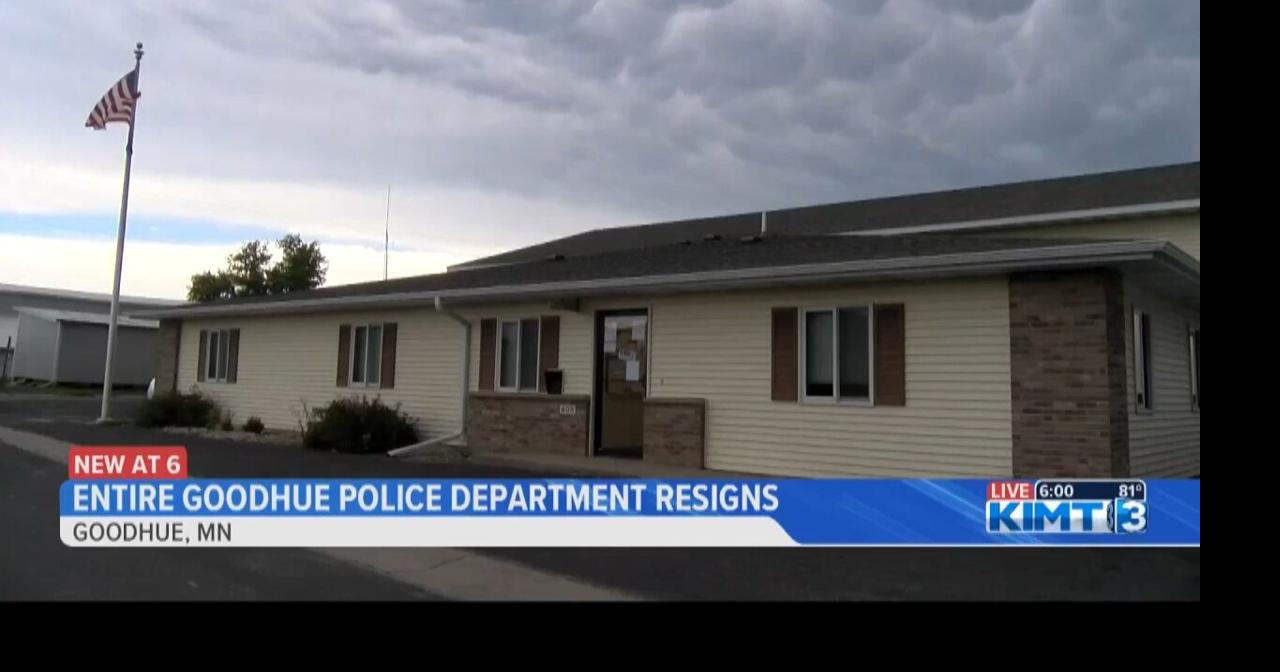 All Goodhue Police Department officers suddenly resign | News | kimt.com