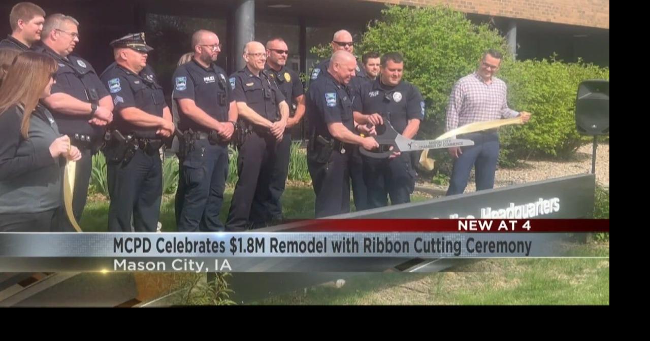 MCPD holds ribbon cutting ceremony to celebrate station remodel | Video ...