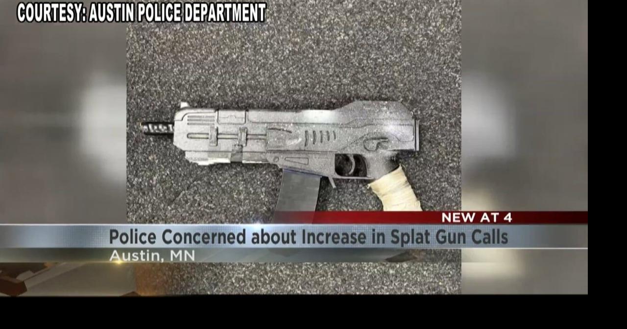 Police concerned about increase in splat gun calls | News | kimt.com