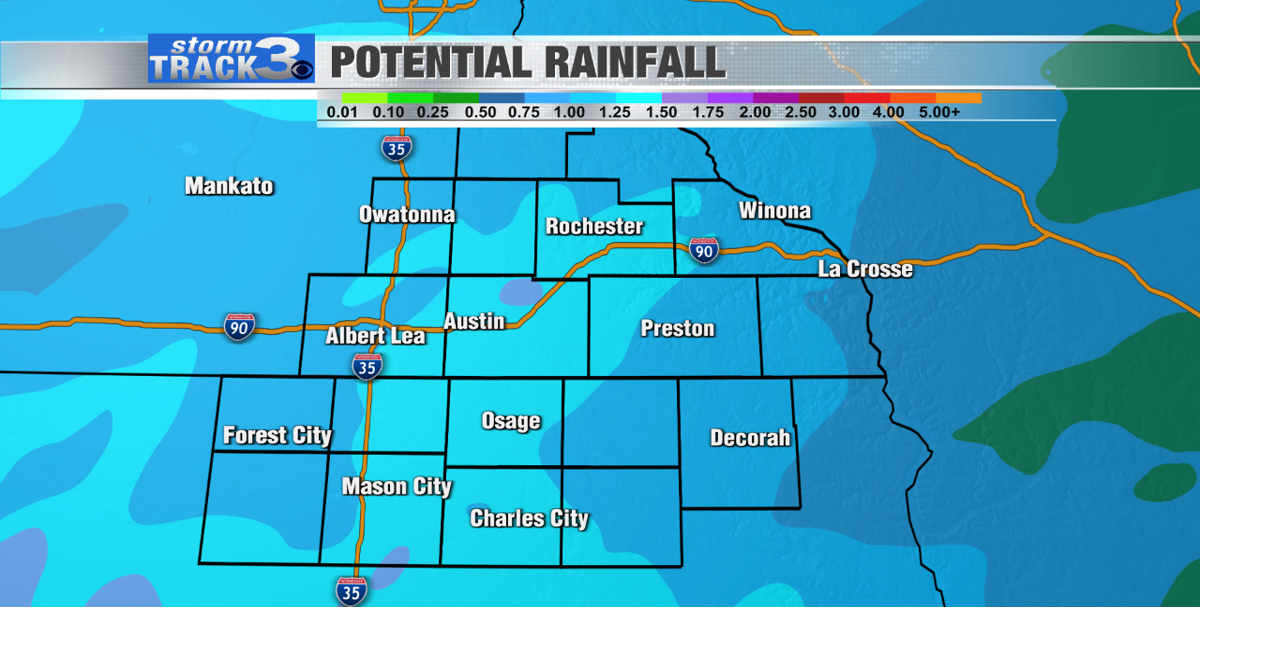 StormTrack 3: Spotty storms Wednesday, widespread rain late Thursday ...
