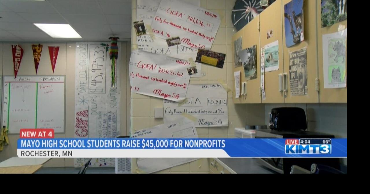Mayo High School students raise over $45,000 for domestic violence ...