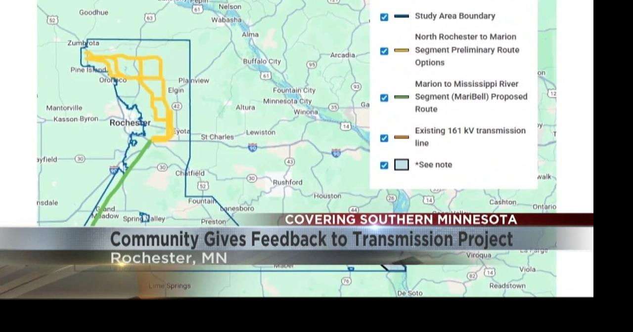 Community gives feedback on transmission project | Video | kimt.com