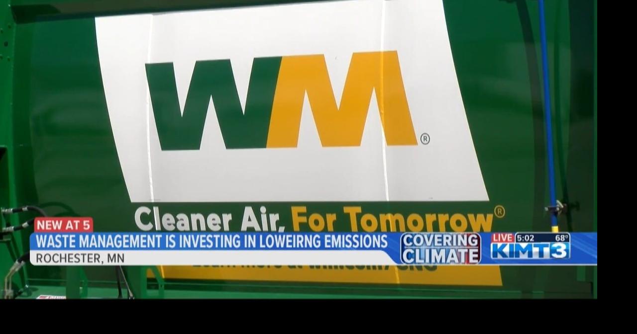 Waste Management is investing in lower emissions in the Rochester area ...