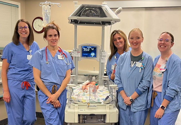 New equipment to care for infant patients at MercyOne North Iowa ...