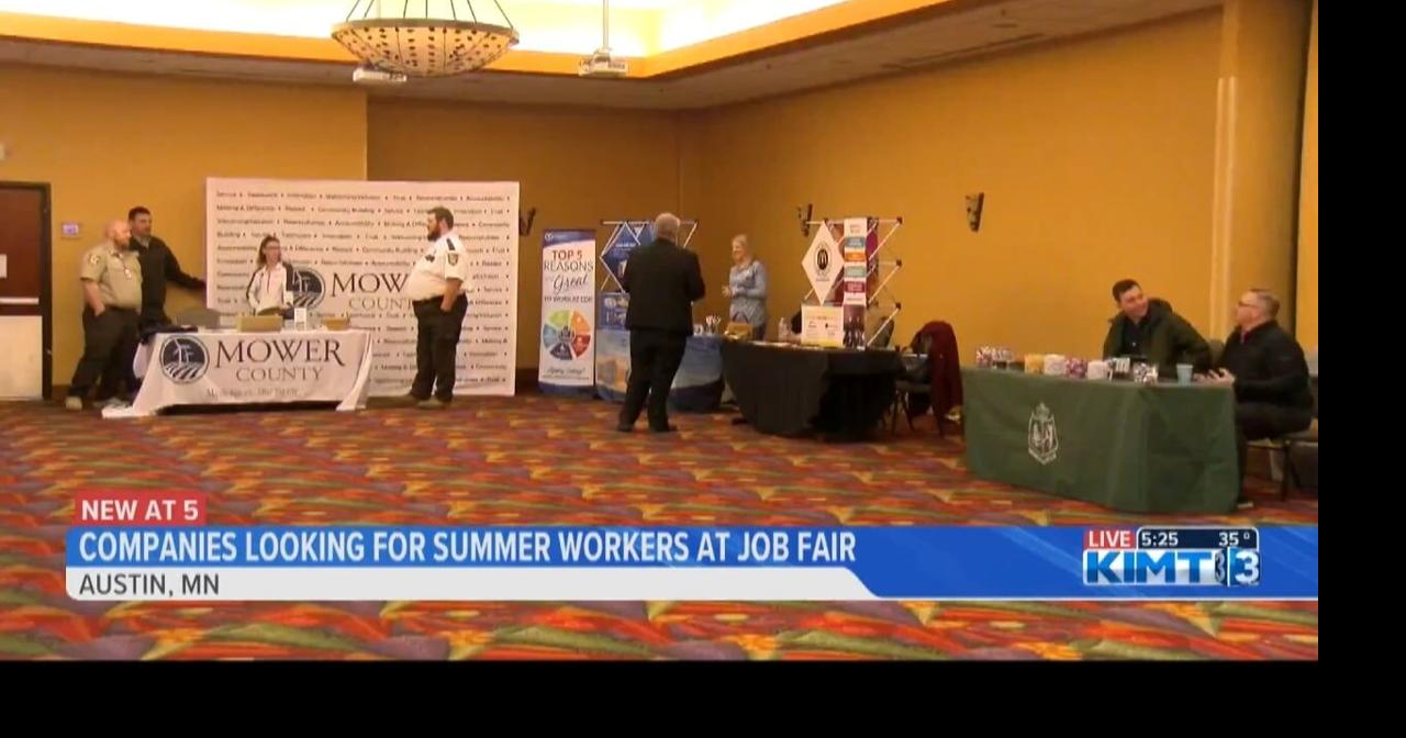 Companies looking to hire summer workers at job fair | News | kimt.com