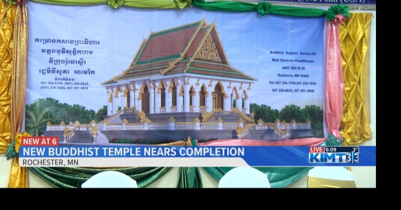 New Buddhist Temple nears completion in Rochester | News | kimt.com
