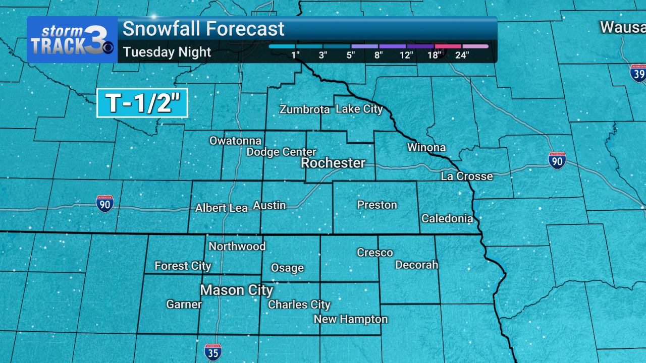 StormTrack 3: Tuesday night clipper, near-record low temps Thursday ...