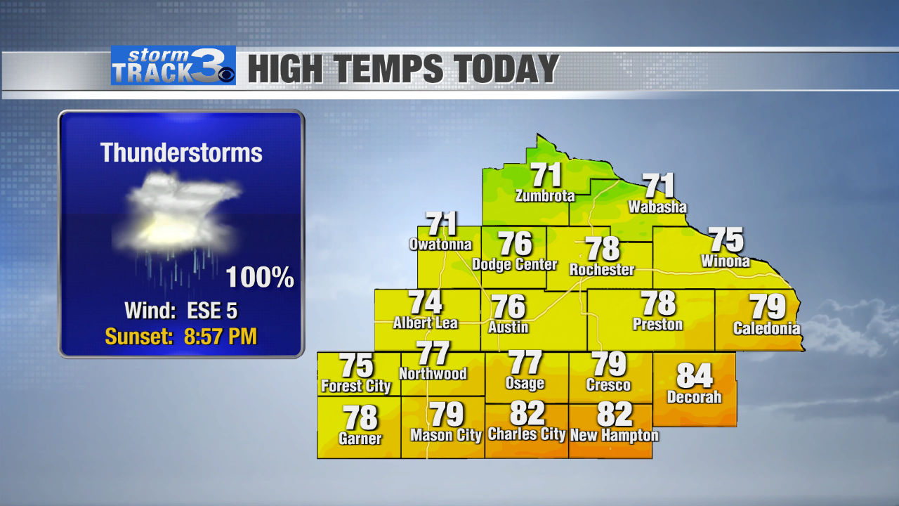 StormTrack 3: One-two severe weather punch Thursday | News | kimt.com