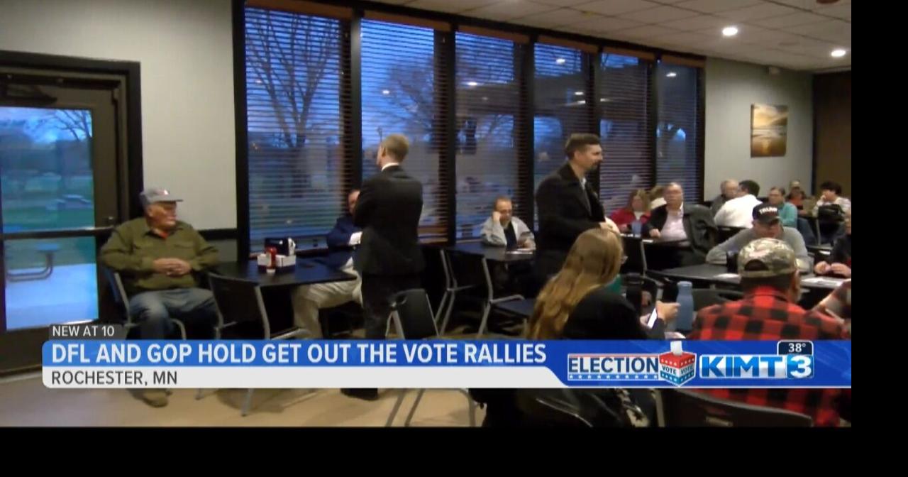 Minnesota DFL and GOP stop in Rochester for 'Get Out the Vote' rallies ...