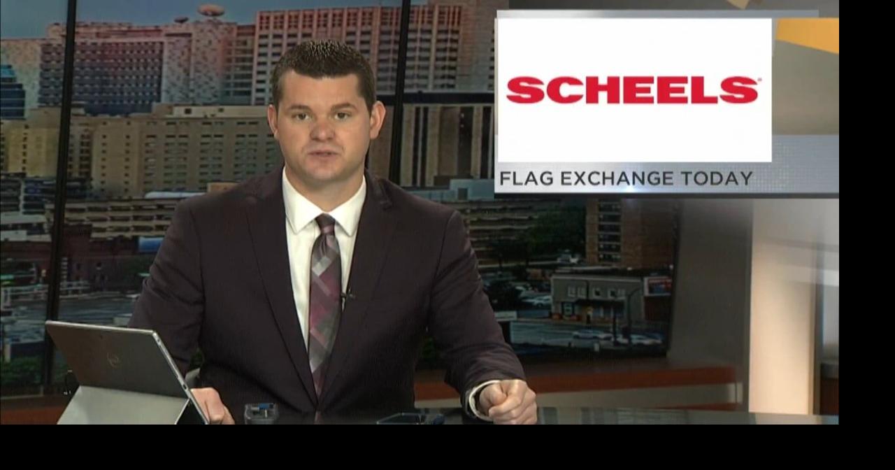 Scheels holding flag exchange in Rochester | Video | kimt.com