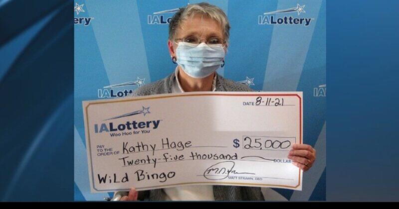 Mason City woman wins $25,000 with Iowa Lottery scratch ticket | Cerro ...
