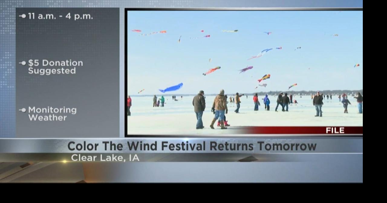 'Color The Wind' Kite Festival returns Saturday to Clear Lake | Video ...